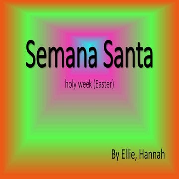 Semana santa | PPTX