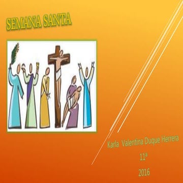Semana santa | PPTX