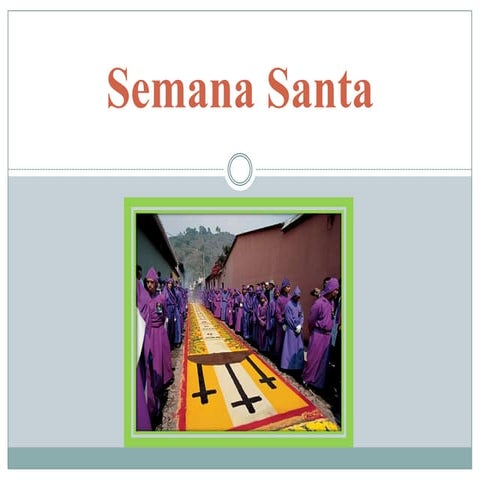 Semana Santa de España | PPTX
