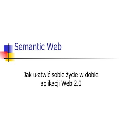 Semantic Web | PPT