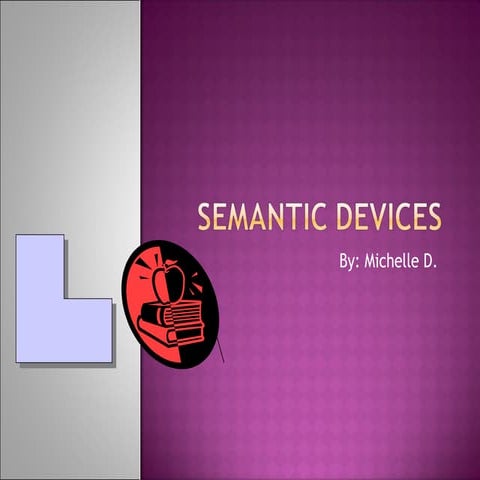 Semantic devices | PPT