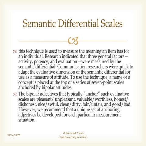 Semantic Differential Scales - Mass Media Research.pptx