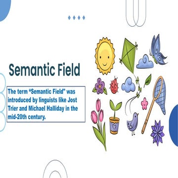 Semantic Field-A topic of Semantics.pptx