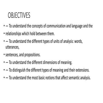 Semantics Lecture 2 Ppt