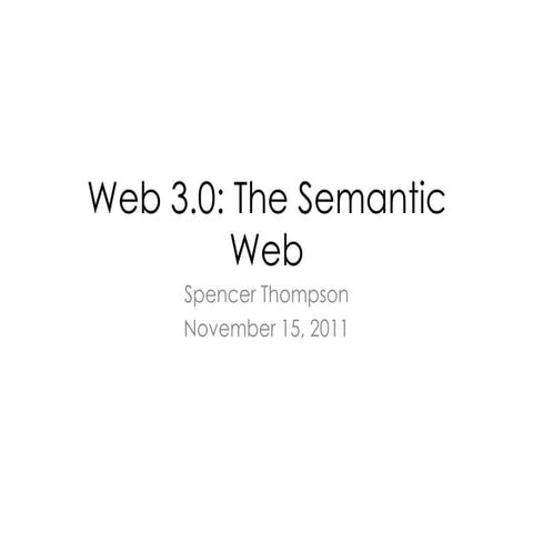 Semanticweb | PPTX