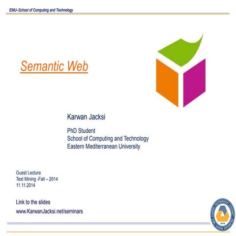 Semantic web | PPT