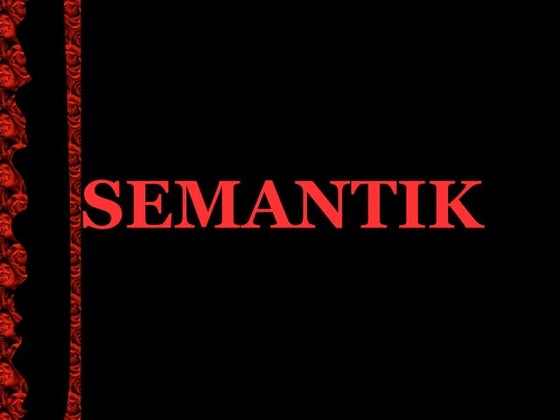 Kajian SEMANTIK STPM Bahasa Melayu | PPTX
