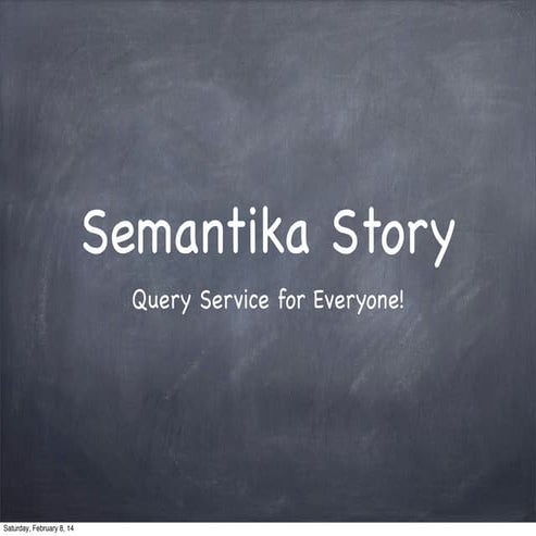 Semantika Story | PDF | Databases | Computer Software and Applications