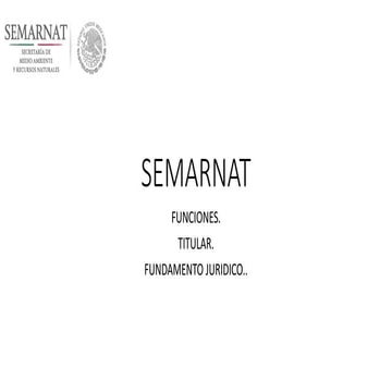 Semarnat | PPTX