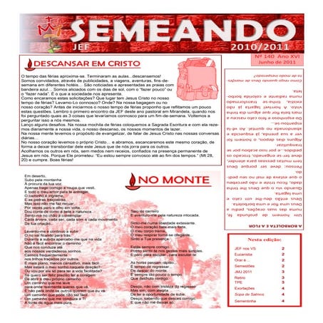 Semeando junho 2011 | PDF