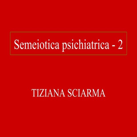 Semeiotica2 | PPT