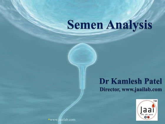 SEMEN ANALYSIS POWERPOINT | PPT