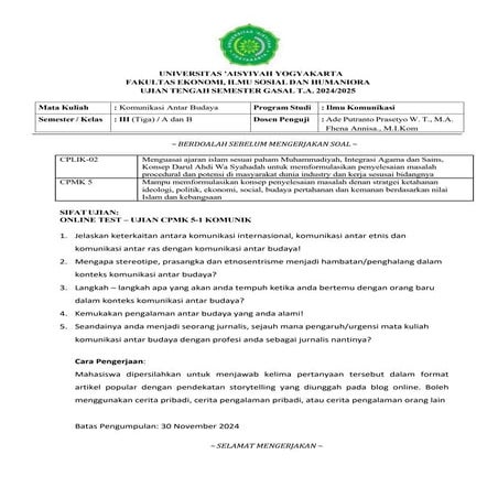 [Semester 3] A:B MK Komunikasi Antar Budaya.pdf