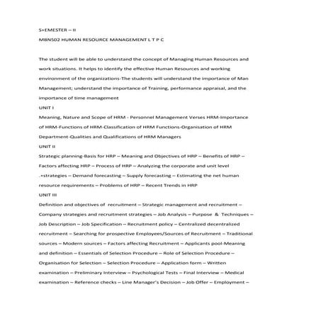 Semester ii syl | DOCX