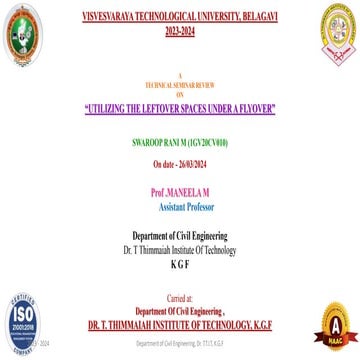 Kathipara flyover largest cloverleaf flyover in asia | PPTX