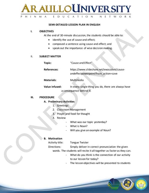 Making inference lesson plan | DOCX | Educational Assessment | Education