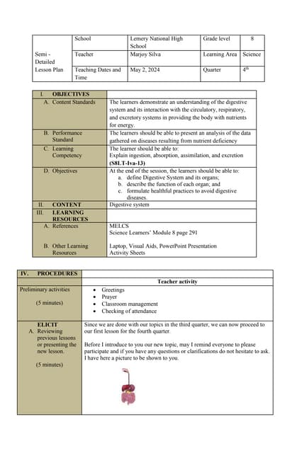 SCI8-Q4-MOD1.pdf | Digestive Disorders | Diseases and Conditions
