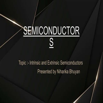 Semiconductor.pptx | Chemistry | Science