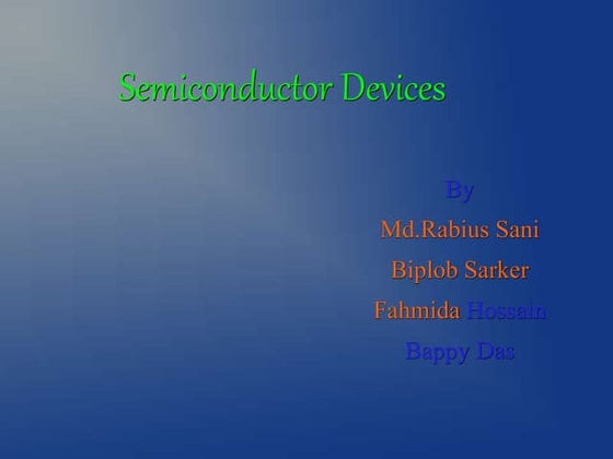 Introduction to SILVACO and MOSFET Simulation technique | PPTX