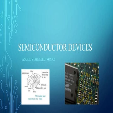 Semiconductor and it's types | PPTX