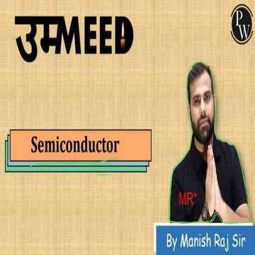 Semiconductor Lect Notes Pdf