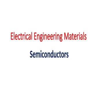 Introduction to the Semiconductors .pptx | Technology Industry | Industries
