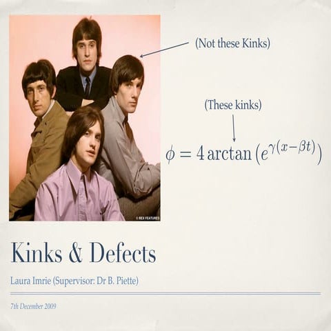Kinks & Defects | KEY