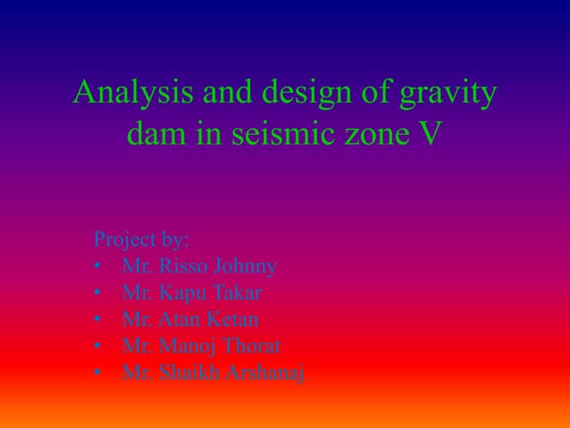 Geological Considerations - Dam | PDF