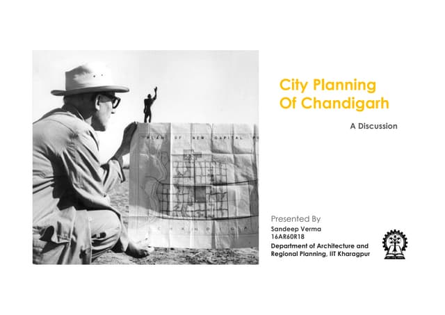 Chandigarh city planning by Le Corbusier | PDF