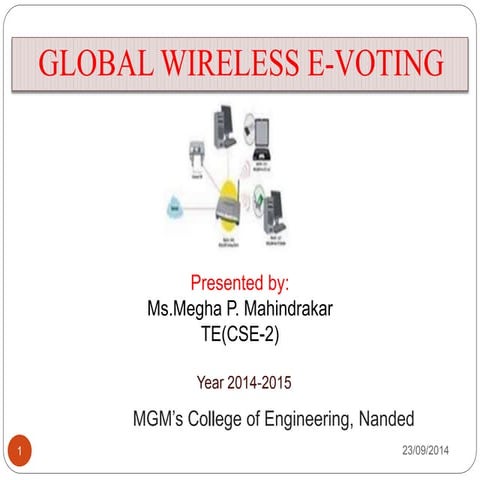 Global Wireless e-voting | PPTX