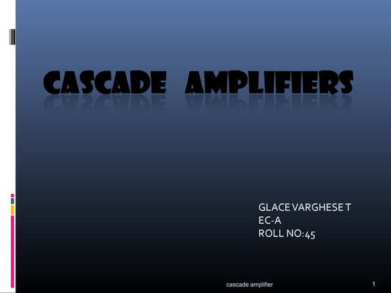 Non linear applications of op amp | PPT