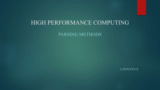 Parsing Pptx Programming Languages Computing 0652