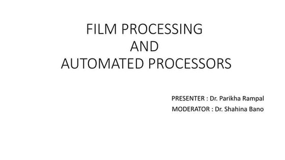 Automatic processing of X-ray film.pptx