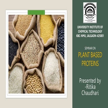 Plant Based / Vegan Protein Seminar.pptx