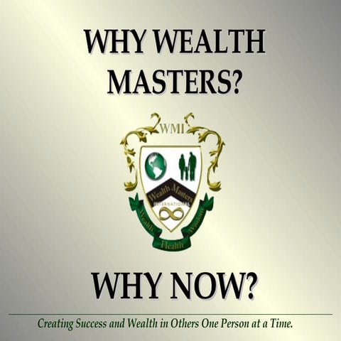 Wealth Master International | PPT