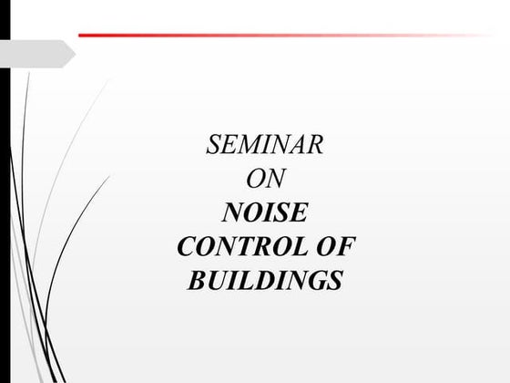 Architecture acoustical materials | PPT