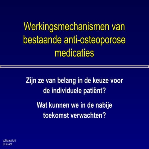 Seminar 08-12-2007 - bisphosphonate mechanism of action | PPT