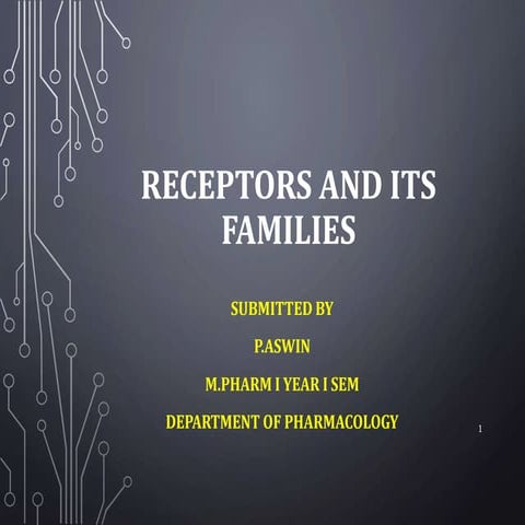 Types of receptors | PPTX
