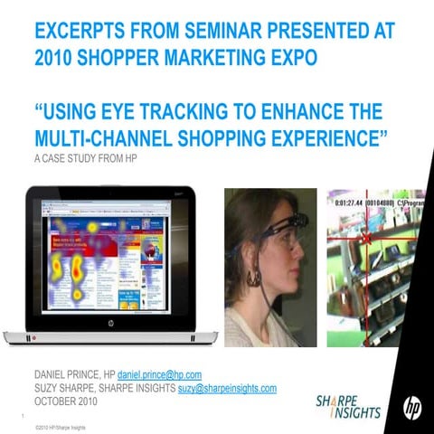 Using Eye Tracking to Enhance the Multi-Channel Shopping Experience | PPT