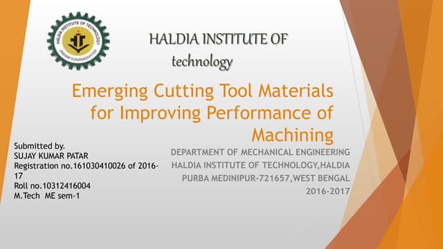 cutting tool materials | PPT | Shaving | Personal Care