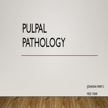 Pulpal response to various dental procedures restorative materials | PPTX