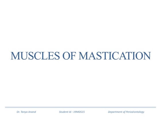 Muscles attached to the mandible | DOCX