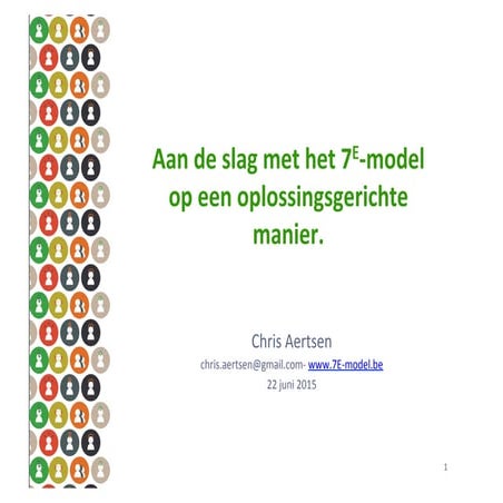 Oplossingsgericht denken met het 7E-model - Chris Aertsen | PDF