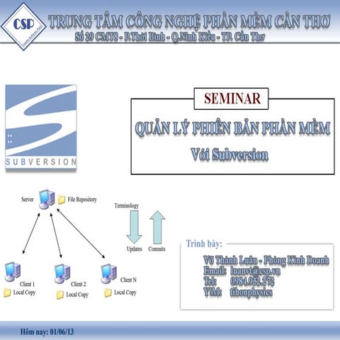 Subversion Seminar [2010] | PPT