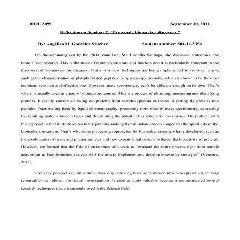 Reflective essay summer bridge exp | PDF