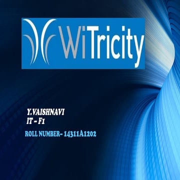 witricity | PPTX