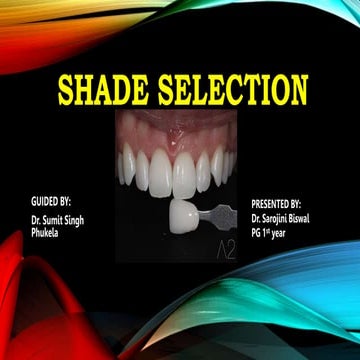 Shade selection seminar - Copy.pptx