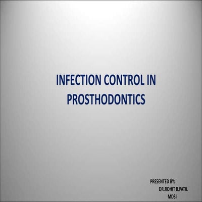 SEMINAR 5 INFECTION CONTROL IN PROSTHODONTICS.ppt