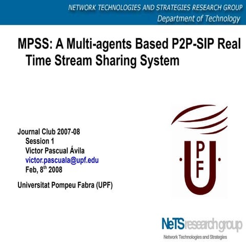 Journal Club- MPSS | PDF