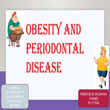SEMINAR 8 Obesity and periodontal disease.pptx